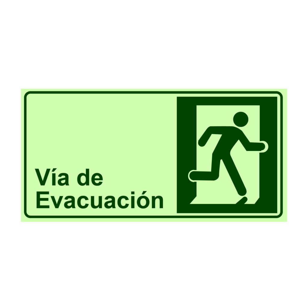 Letreros Fotoluminiscentes | Evacuación y Emergencia | Letreros Caperuso