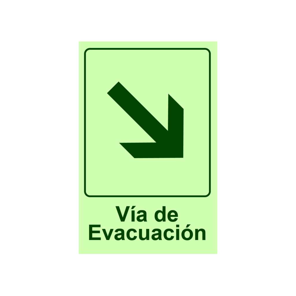 ⭐⭐⭐⭐⭐ Mejores Productos Letrero Fotoluminiscente Vía de Evacuación ...